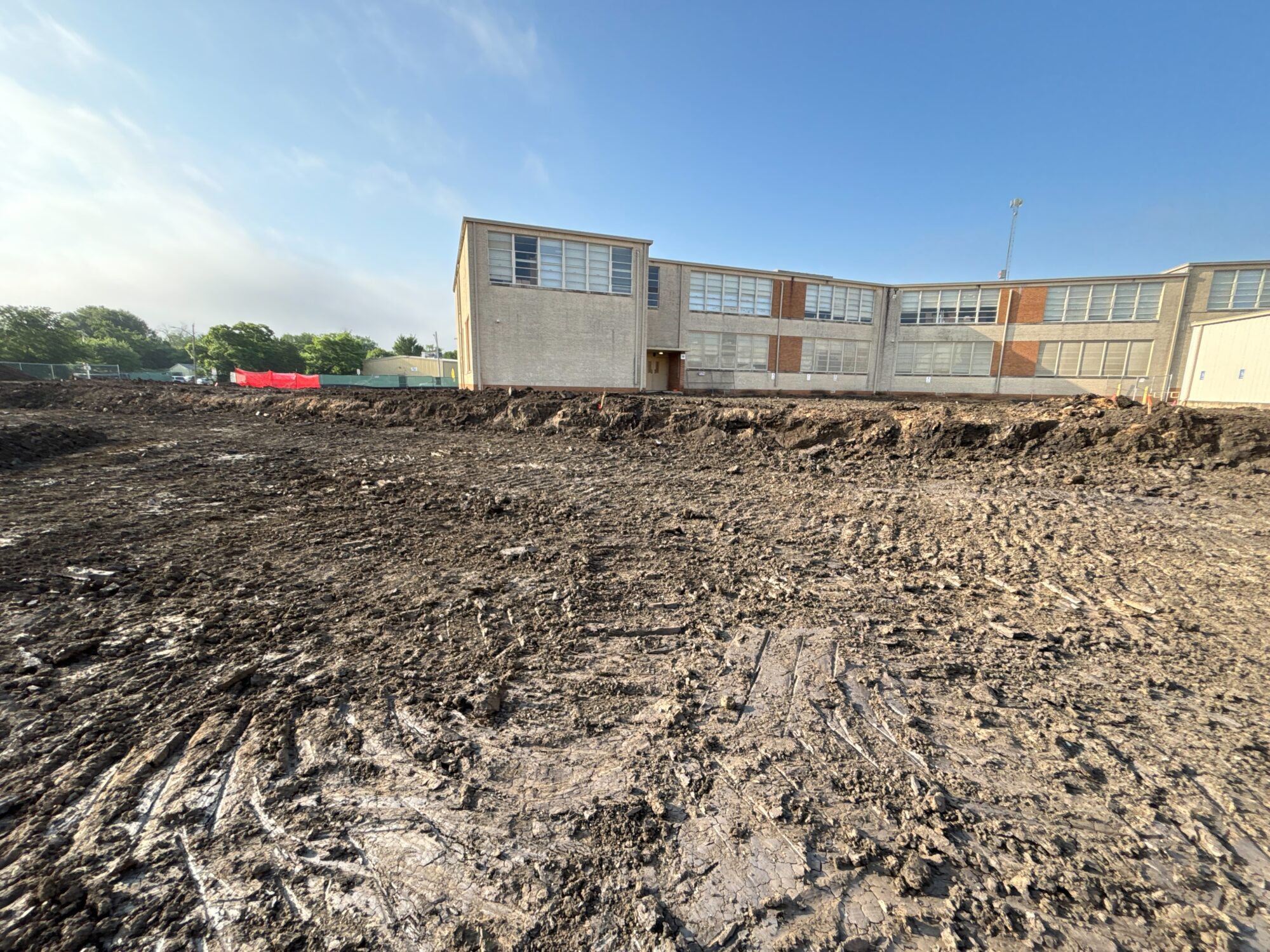 Forest Oak Middle School: Site Work Progressing Ahead of New Addition ...